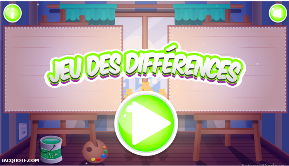 Activité du jour : jeu des 7 différences – IME du GPEAJH