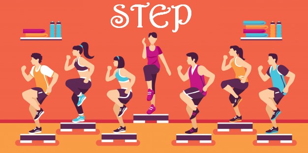 Activité du jour : step – IME du GPEAJH